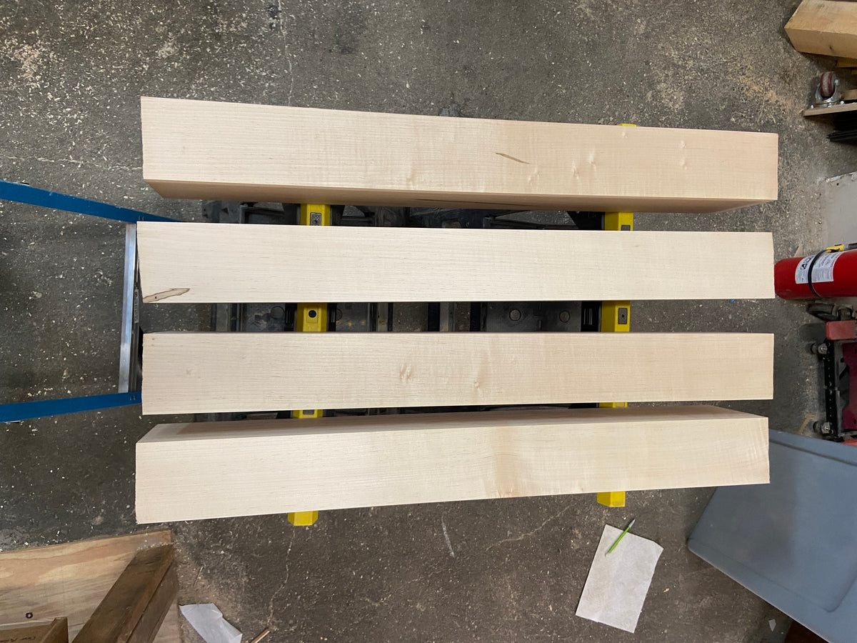 Maple Workbench Leg Stock - 4"x6"x36" – Lake Erie Toolworks
